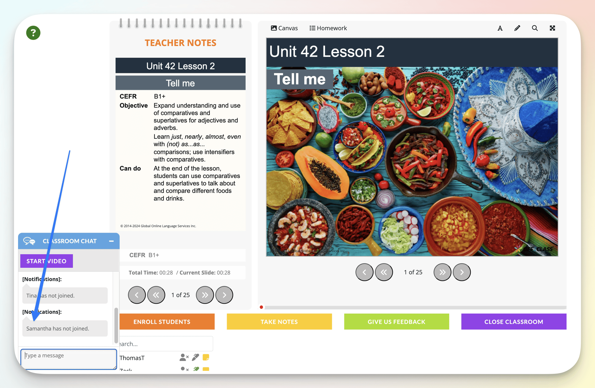 How can I use my video conferencing software with Off2Class?