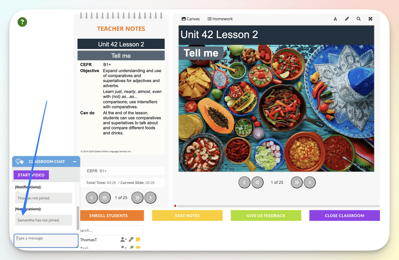 How can I use my video conferencing software with Off2Class?