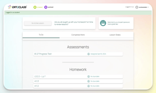 How can I log in as my student?